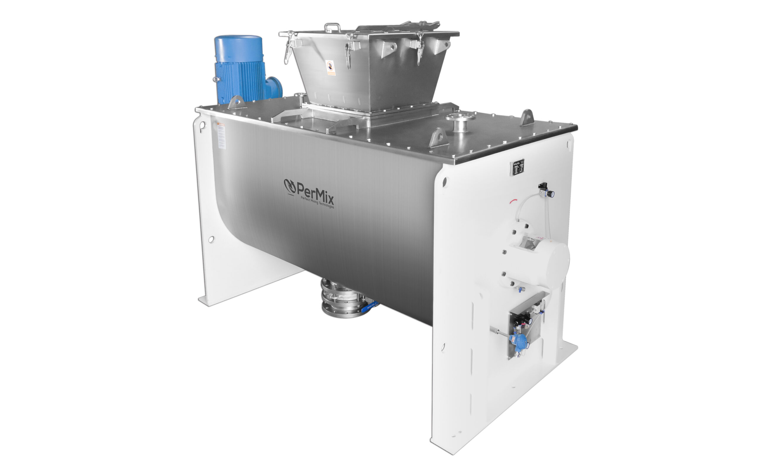 PerMix Sanitary Ribbon Mixers Make Bulk Bag/Tote Loading Easy